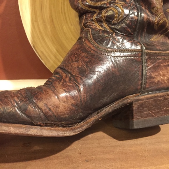 Lucchese | Shoes | Vintage Authentic Lucchese Cowboy Boots | Poshmark